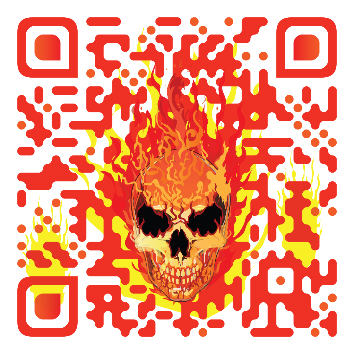 Happy Halloween QR code